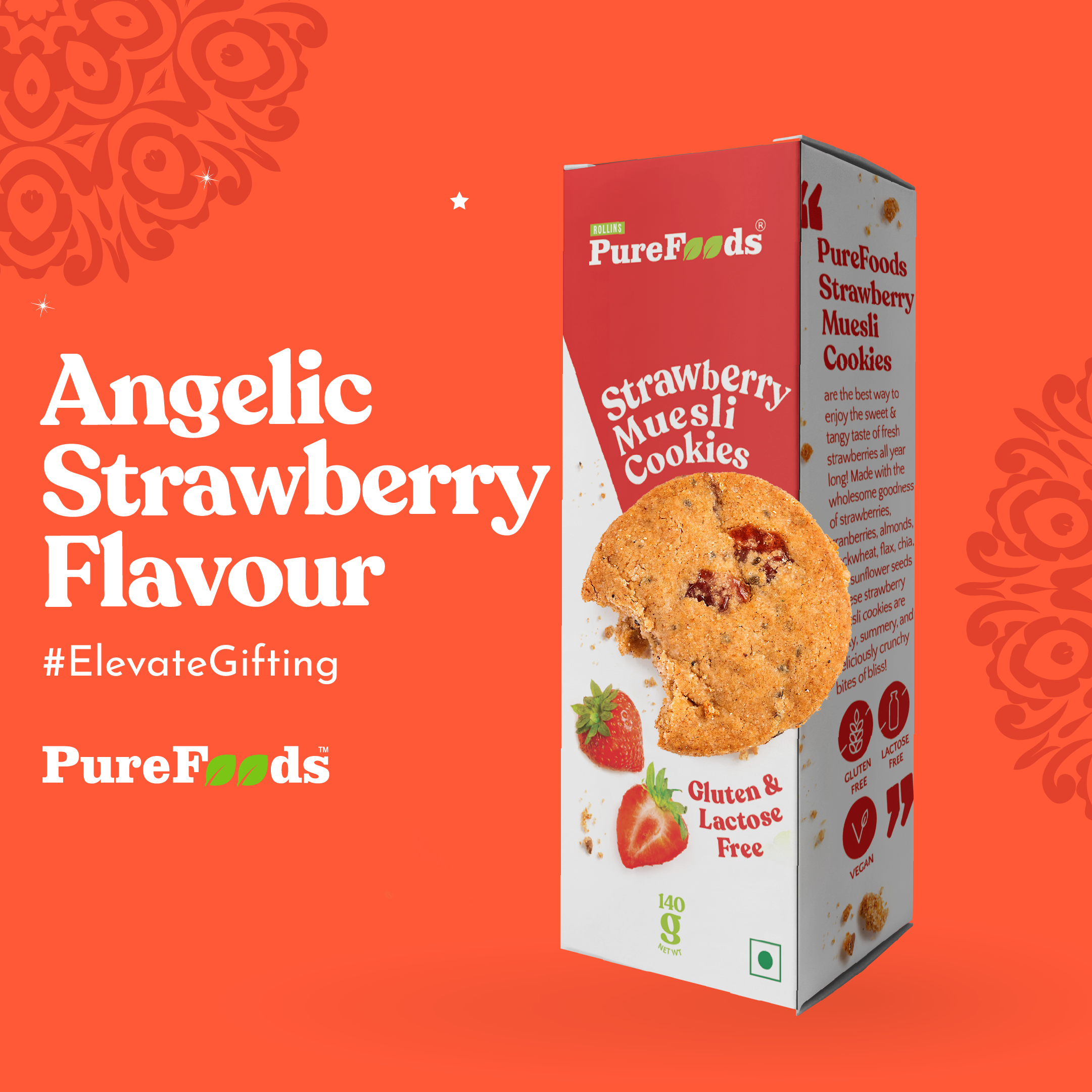 Buy Strawberry Muesli Cookies Online