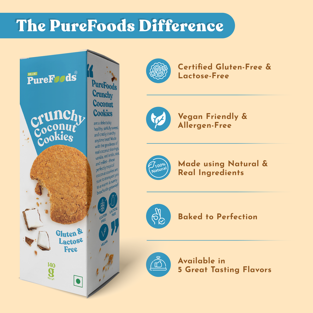 Buy Crunchy Coconut Cookies Online