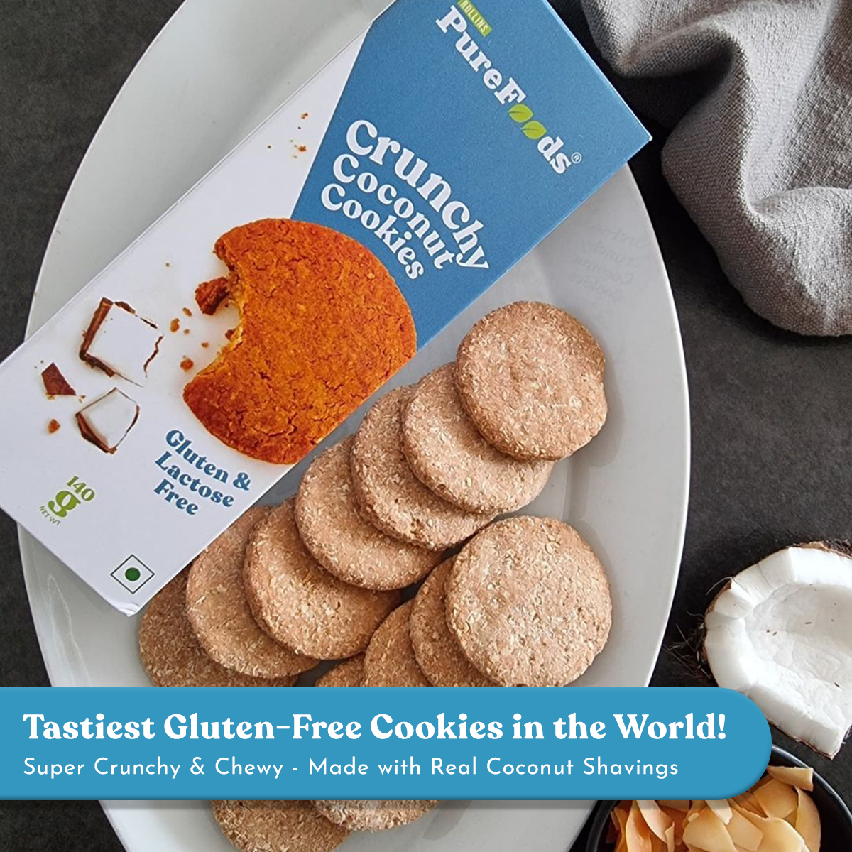 Buy Crunchy Coconut Cookies Online